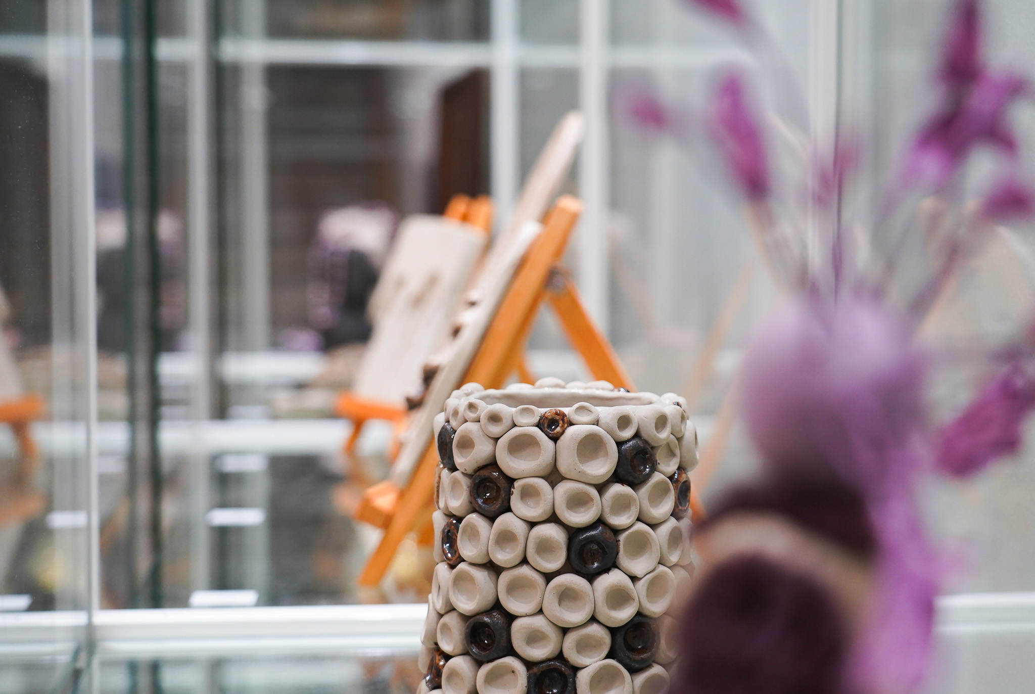 The Syteen tai saveen exhibition showcases works by adult students of ...