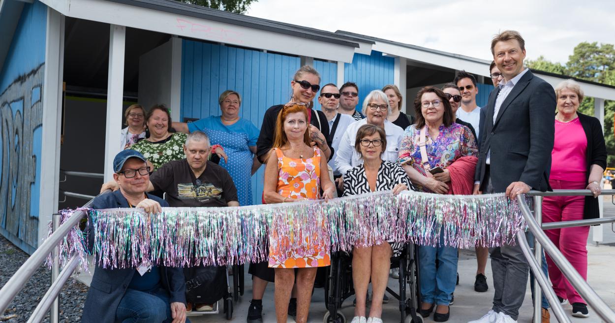 Pyynikin esteetön uimaranta on avattu [Tampereen kaupunki - Ajankohtaista]